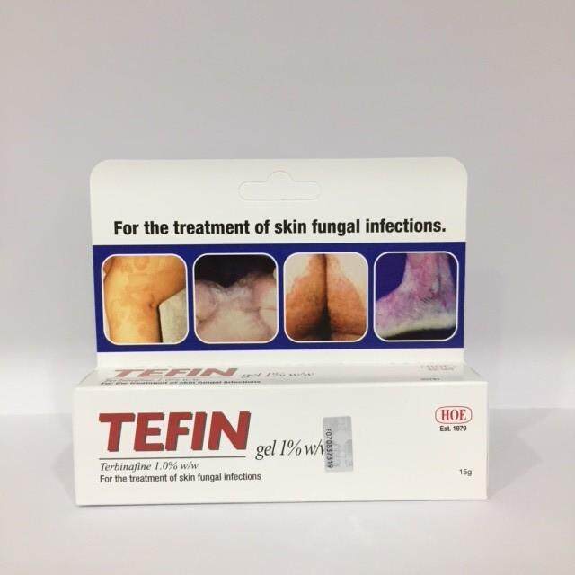 Tefin Gel Terbinafine 1% 15g Anti-Fungal GEL | Lazada