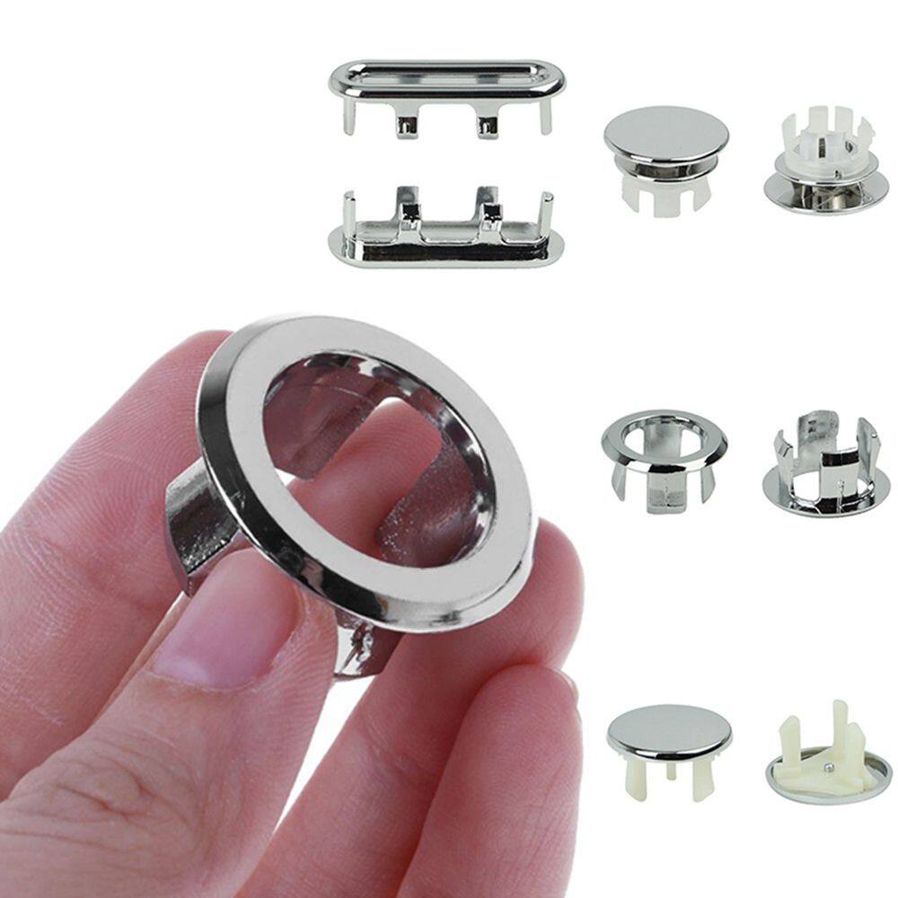 MOUSSE Home Chrome Hole Cover อ่างล้างหน้าอุปกรณ์ครัวอ่างล้างจานรอบแหวน ...
