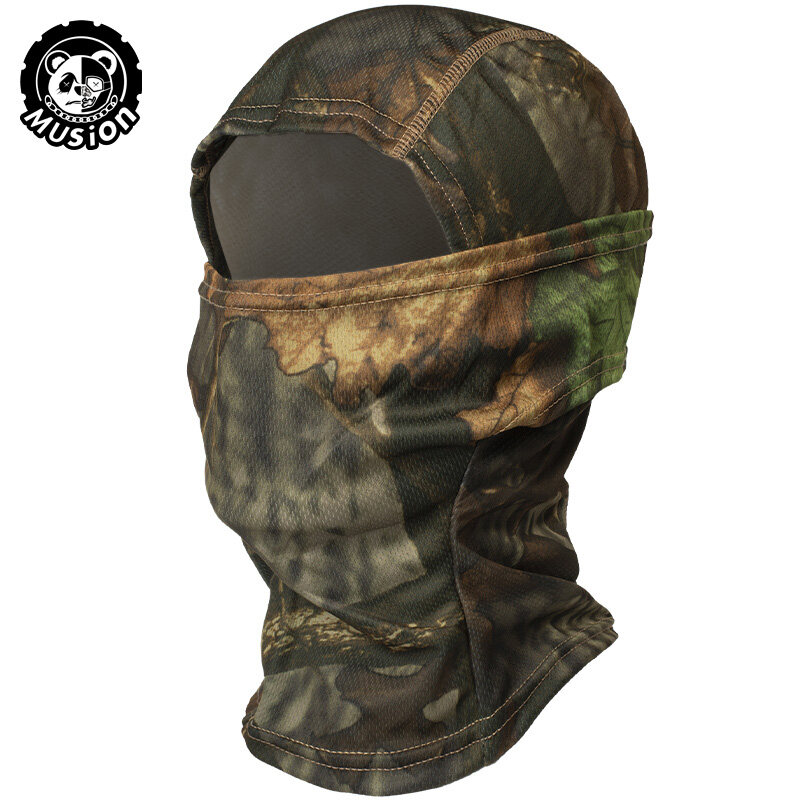 Musion Camo Tactical Balaclava Airsoft Full Face Mask Quick Dry ...
