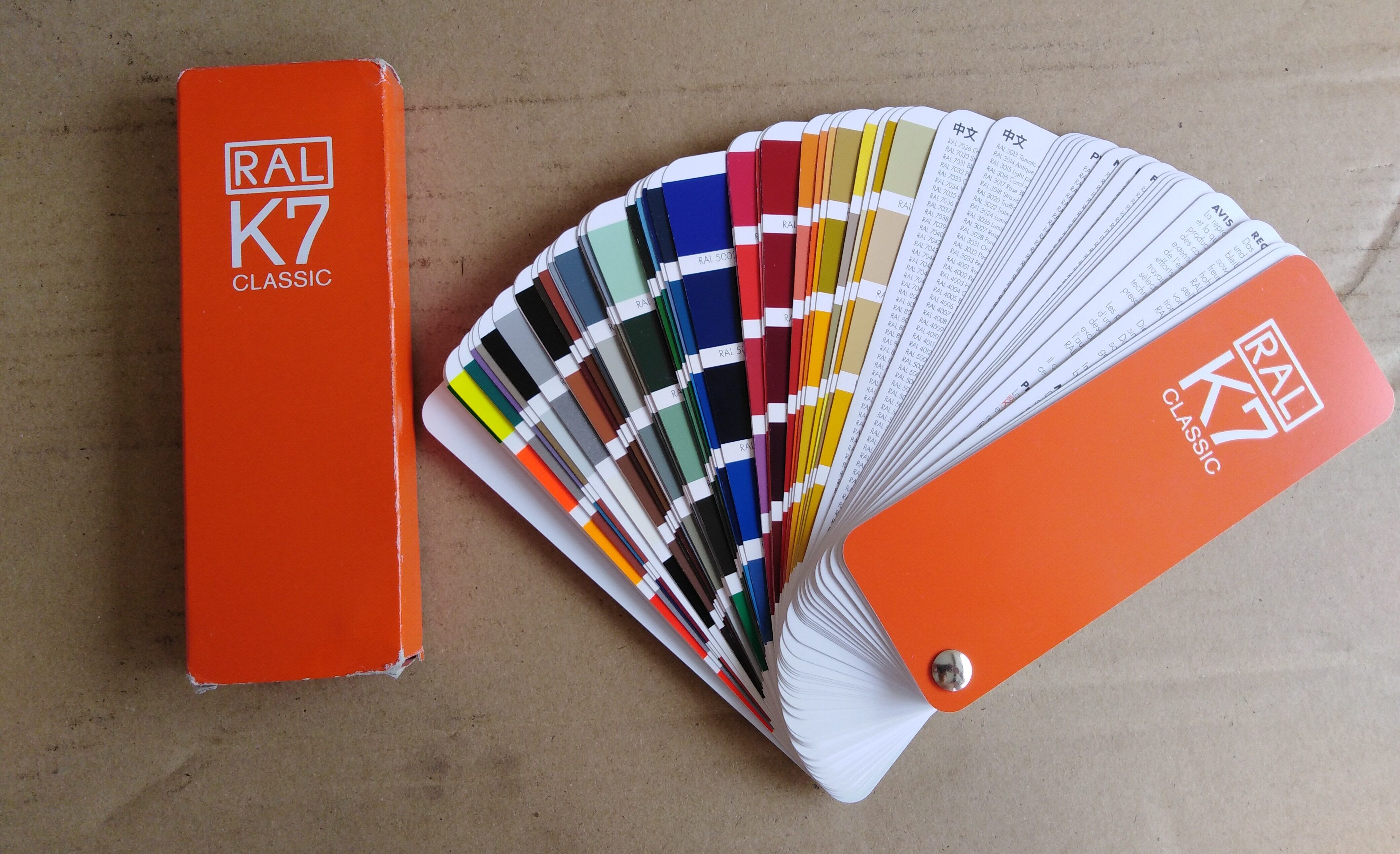 RAL K7 Classic Color Chart Deck Book | Lazada