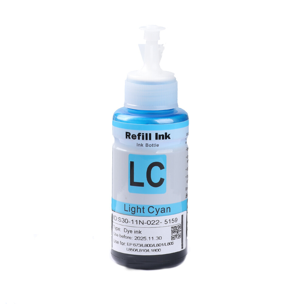 EPSON 673 T673 6731 ink Compatible Printer Model L800, L805,L810,L850 ...