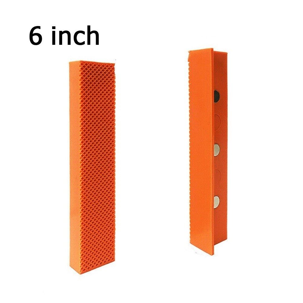 Vise Jaw Pad Magnetic Padded Jaw Rubber For Metal Vise Table Machine ...