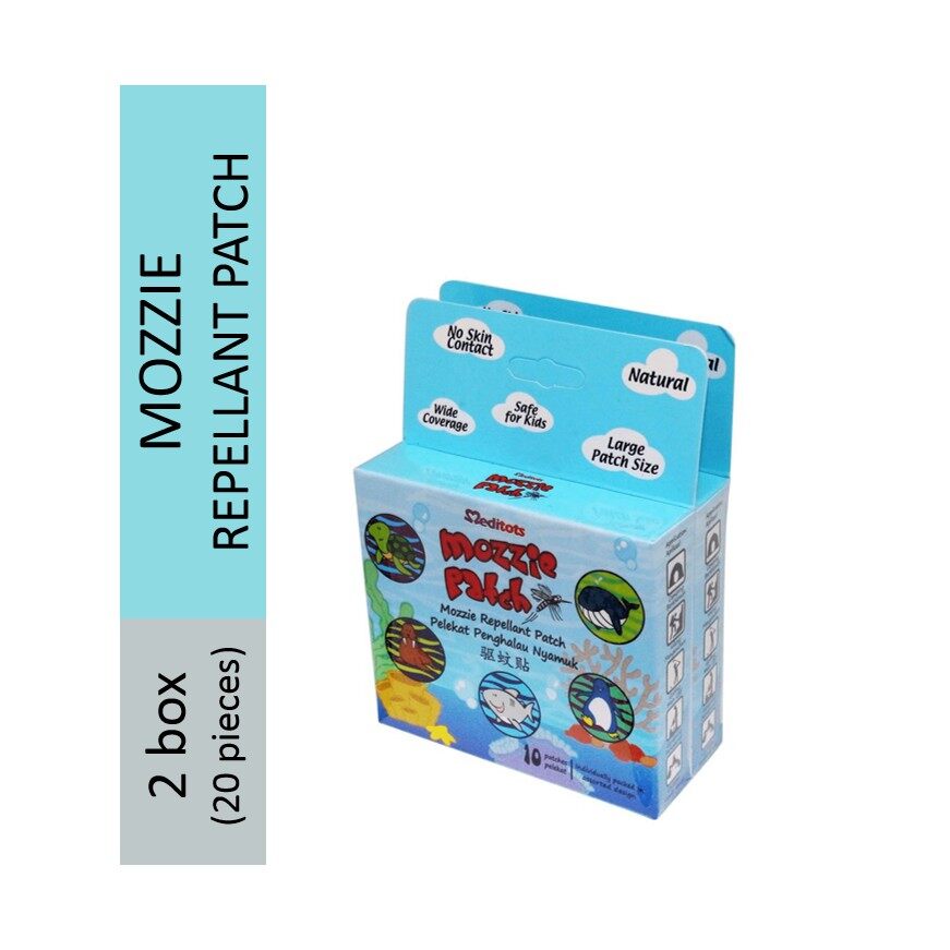 MEDITOTS MOZZIE CARTON MOSQUITO PATCH (10's/20's) EXP: 2024 | Lazada