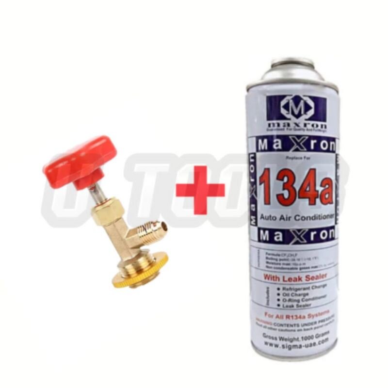 MAXRON R134a Gas Aircond Kereta Refrigerant Car Air Conditioning R134a ...