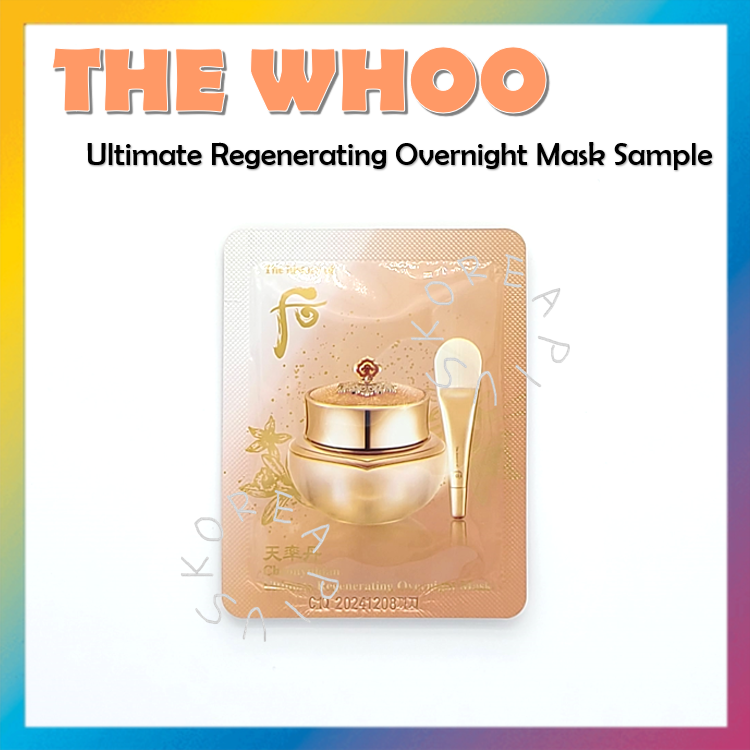 [THE WHOO] Cheonyuldan Ultimate Regenerating Overnight Mask 4ml | Lazada