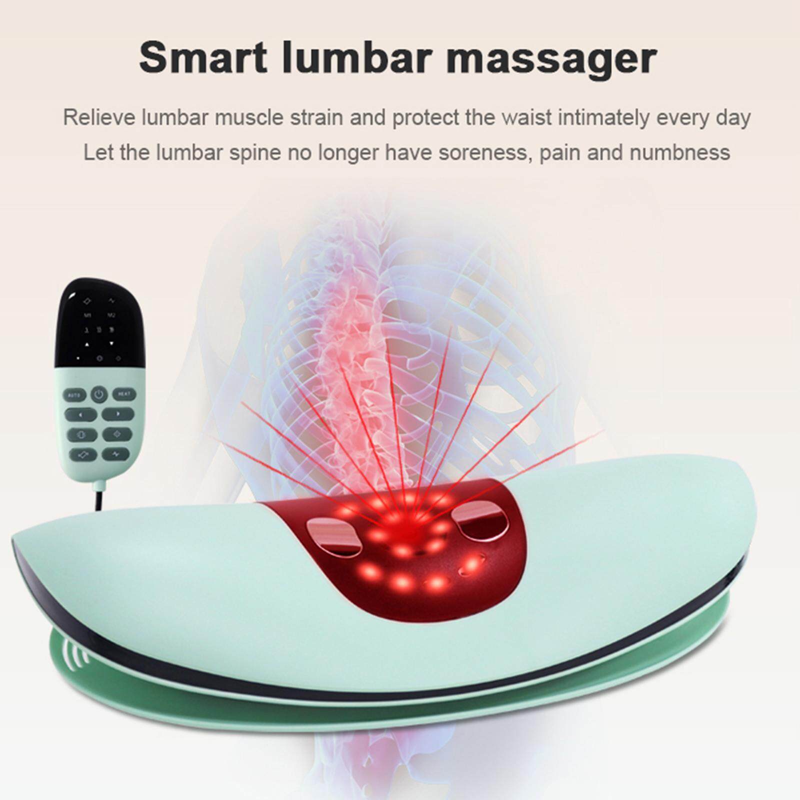 Electric Lumbar Traction Device Heat Waist Massager Lumbar Traction ...