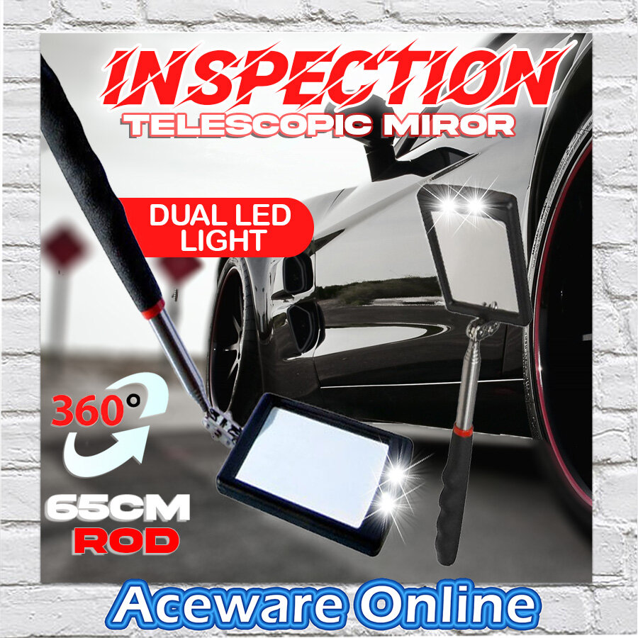 Telescopic Detection Mirror Led Inspection Magnification Telescopic ...