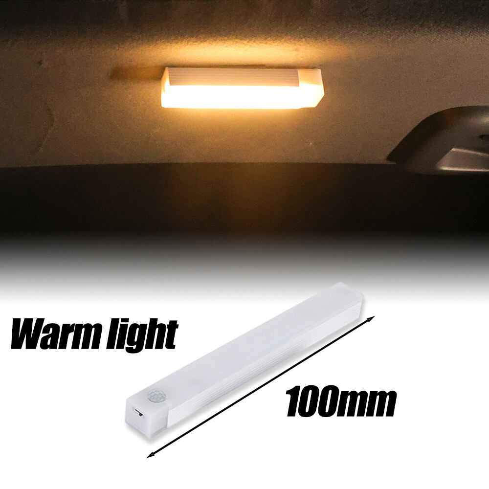 Car Sensor Light For Floor Trunk Hood Auto Interior Reading Light USB ...