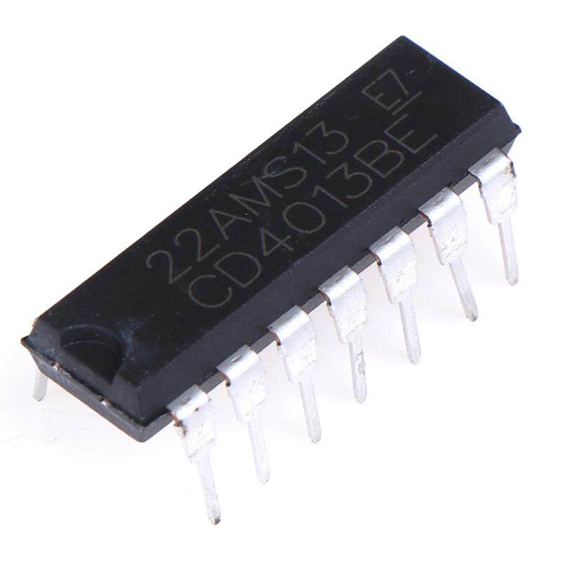 10ชิ้นใหม่ CD4013BE CD4013 Dual D-Type Flip-Flop Ic Dip-14 Logic ชิป ...