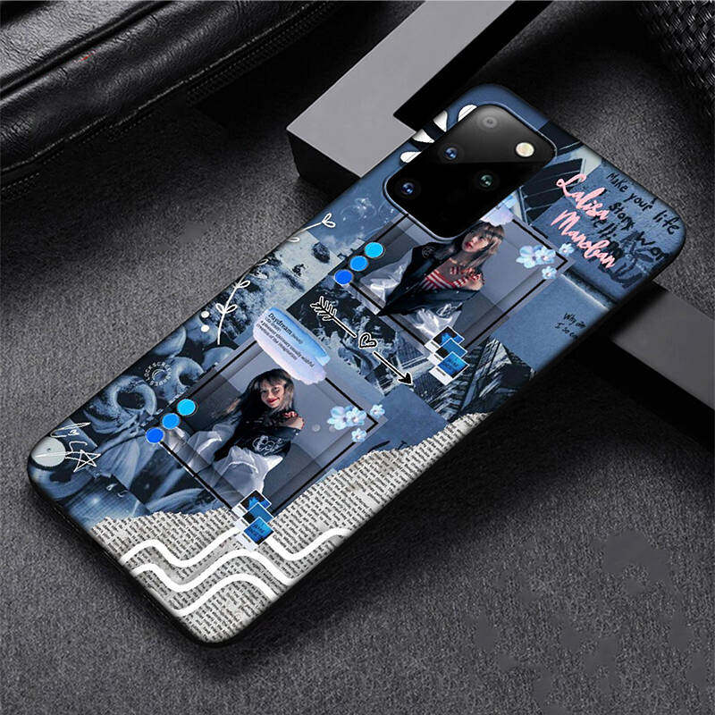 Soft ซิลิโคน GTC17 Blackpink Lisa สีดำสีชมพูเคสโทรศัพท์ Samsung Galaxy A01 A02 M02 A02s A03s A11 ...