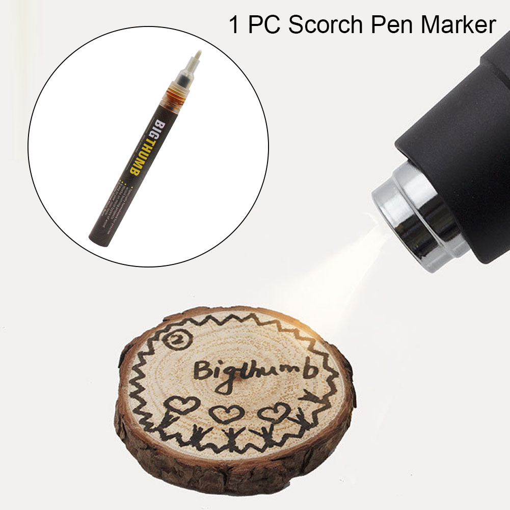 Pyrography เปลี่ยนสารเคมี Woodburning สำหรับอุปกรณ์โครงงาน DIY ศิลปะ ...