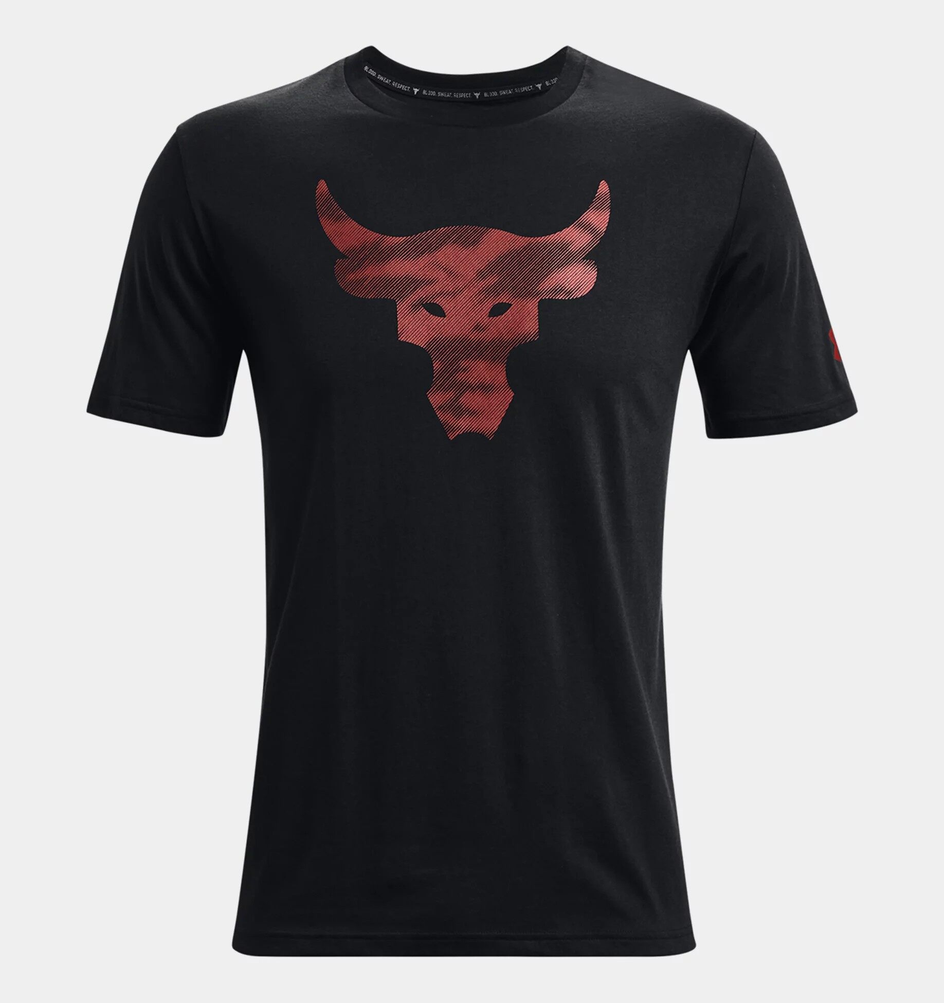 UnderArmours Project Rock Men 'S Fashion Graphic T-Shirt Crew Neck Casual Short Sleeve T Shirt ...