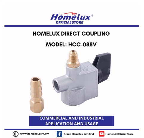 Homelux Direct Coupling HC-088/ HC-088V/Gas Regulator High Pressure ...