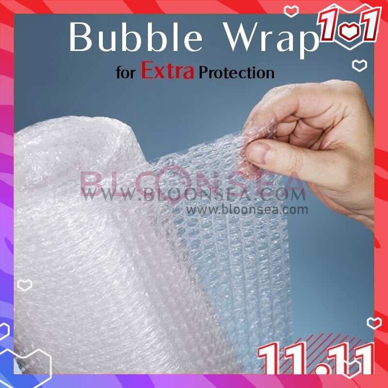 Bubble Wrap For Extra Protection Add On Air Bubbles Tube Roll Wrapping ...