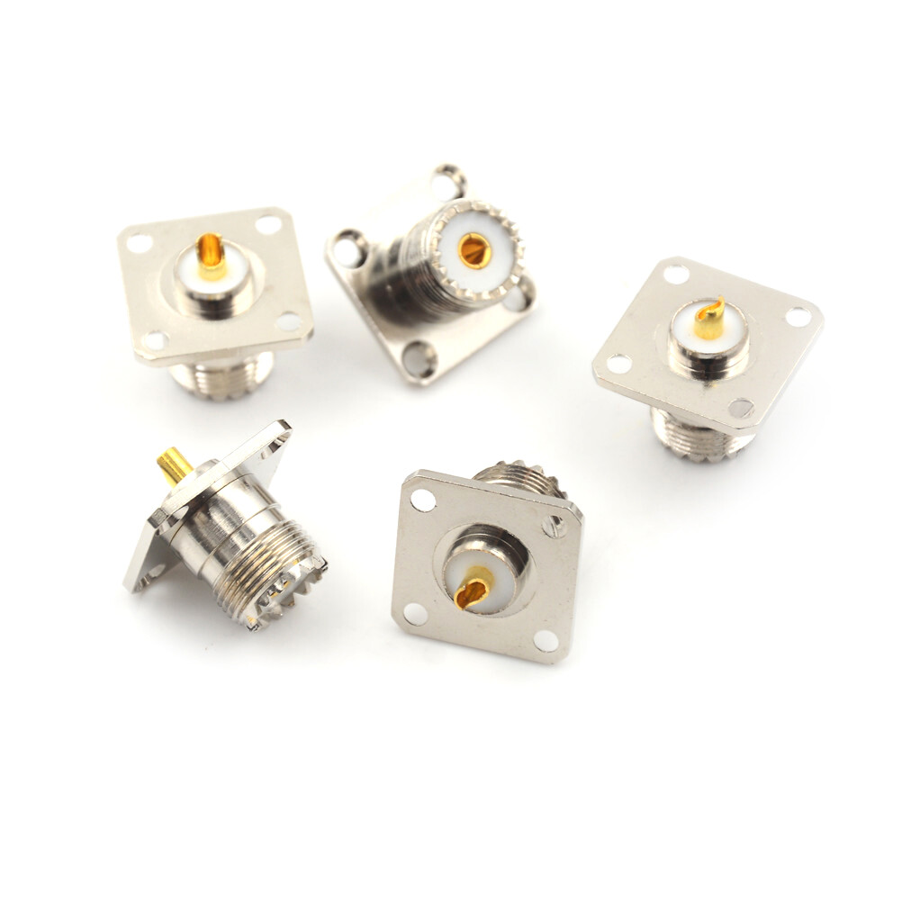 Littlegroot Sissi 5x UHF Female SO239 Panel Chassis Mount Flange Mount ...