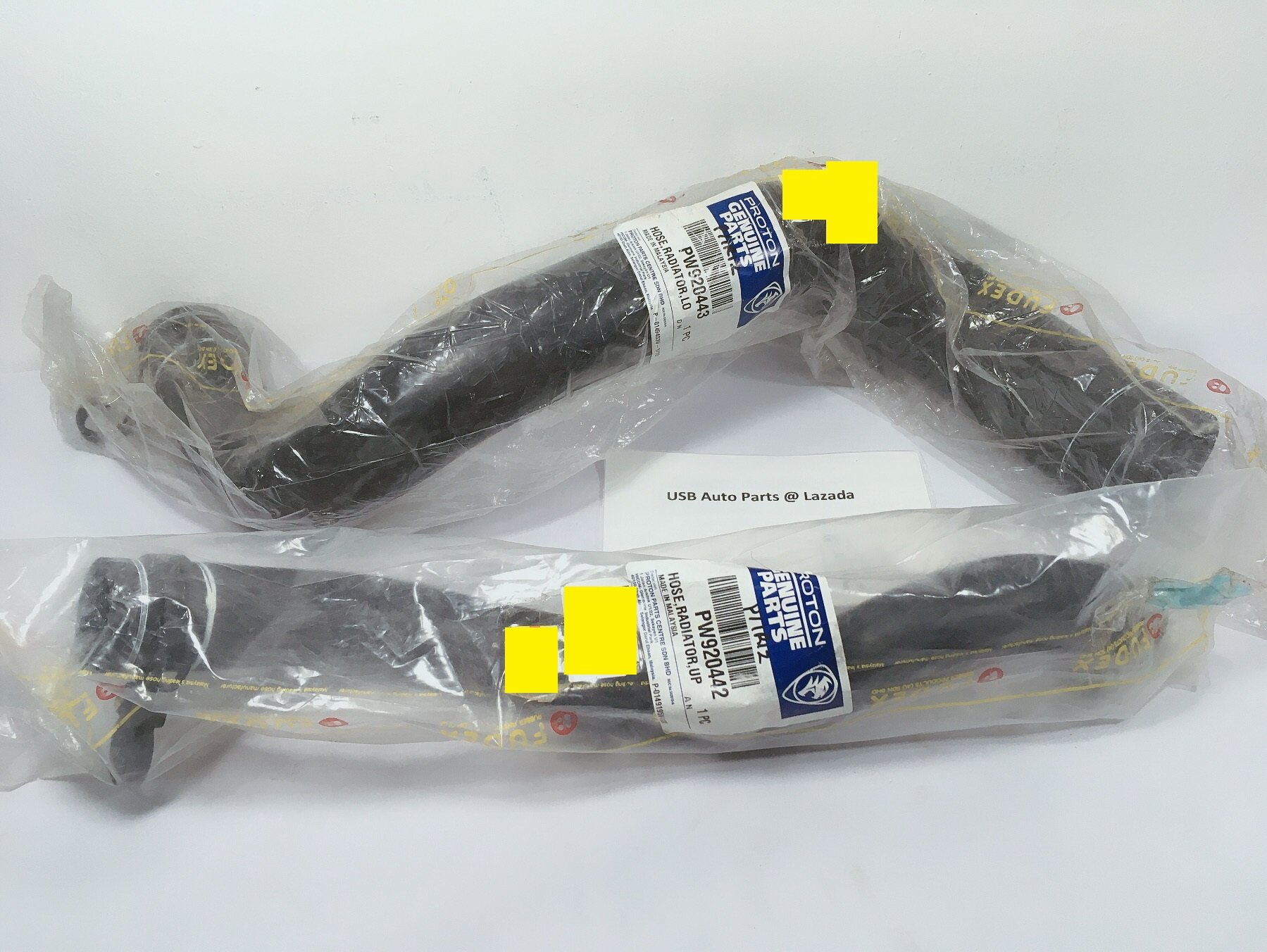 PROTON IRIZ (2014-) RADIATOR HOSE SET BRAND ORIGINAL PROTON PW920442 ...