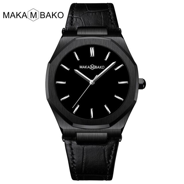 MAKA BAKO Dropshipping นาฬิกาข้อมือที่มีคุณภาพดีควอตซ์แบรนด์หรูกันน้ำ ...