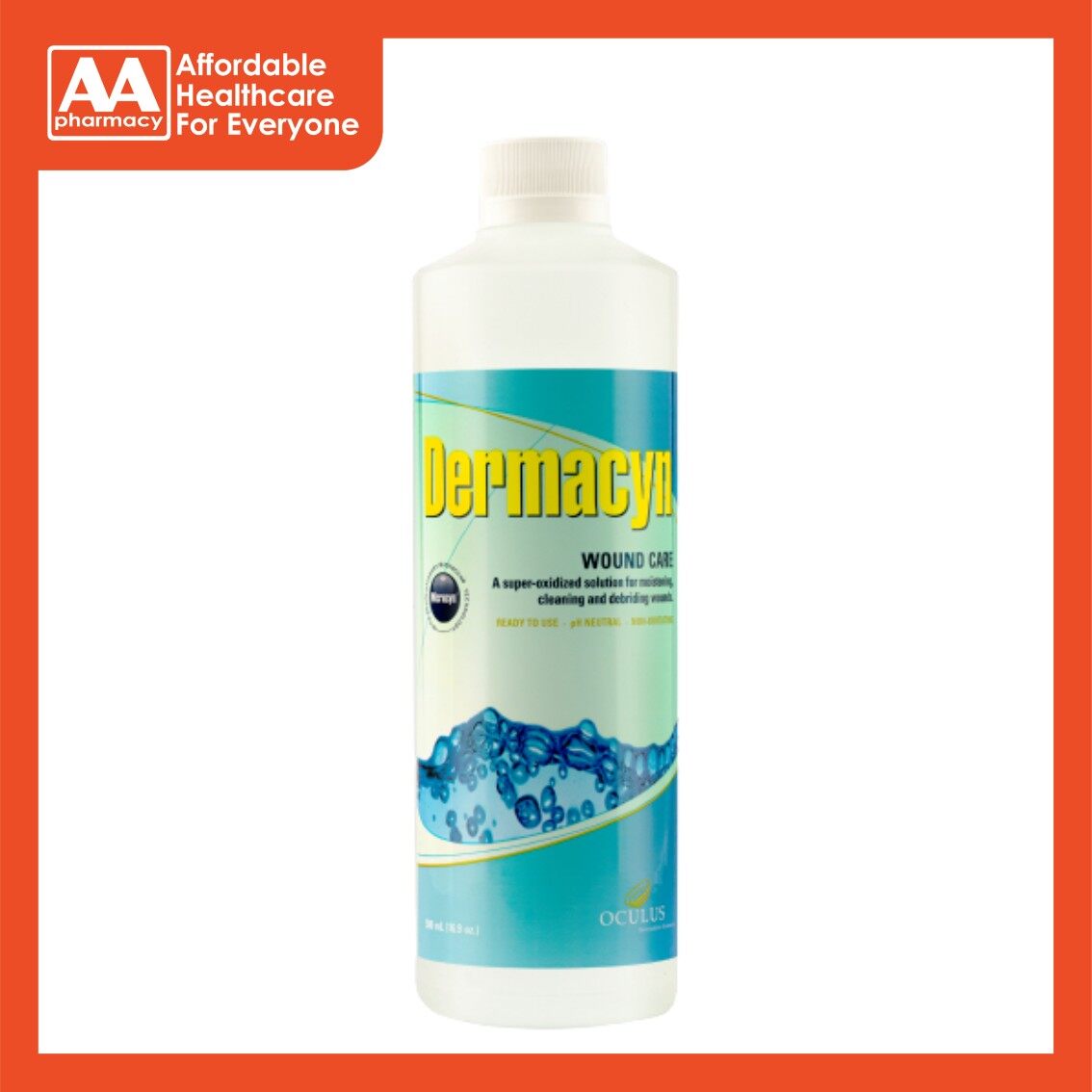 Dermacyn Wound Care Solution 500mL | Lazada