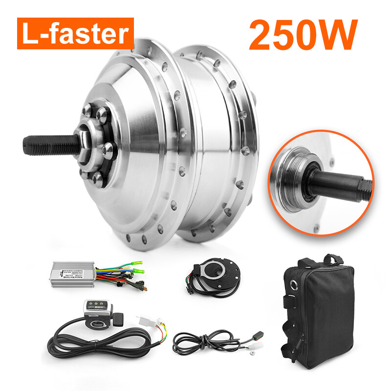 H04 DIY 36V 250w MTB Mountain Electric Bike Rotary Variable Speed ...