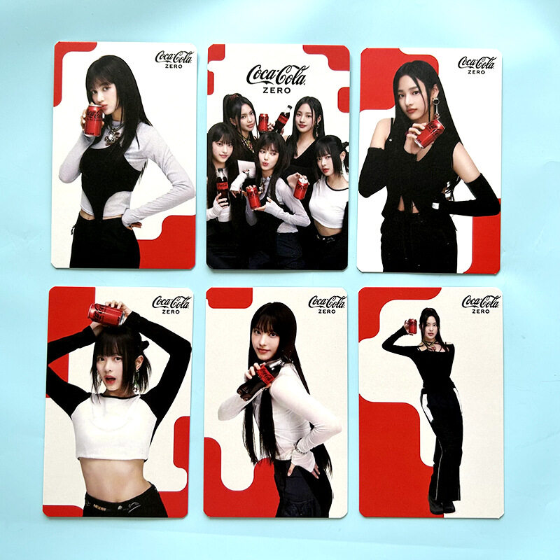 NewJeans Zero PhotoCards New Jeans X Coke Photo Cards DANIELLE HANNI ...