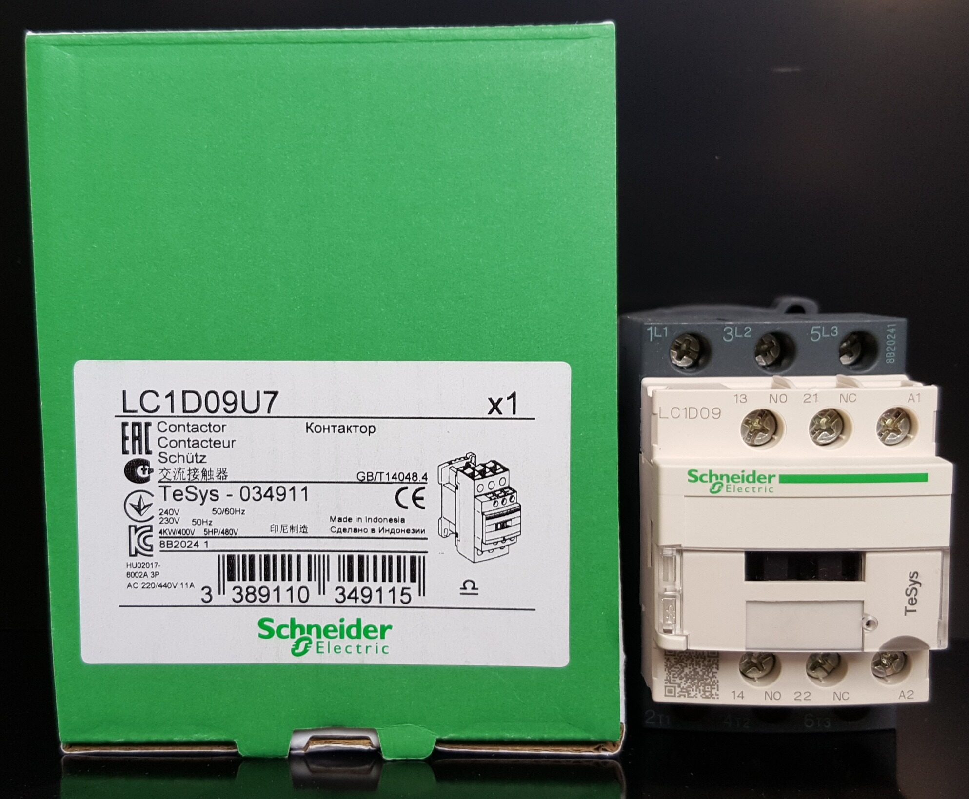 SCHNEIDER Contactor Tesys-D LC1D09 LC1D12 LC1D18 LC1D25 LC1D32 LC1D38 ...