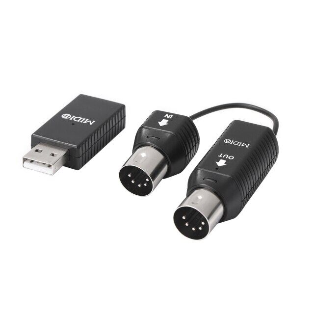 2.4Ghz MIDI Wireless Guitar System Receiver Transmitter For Electric ...