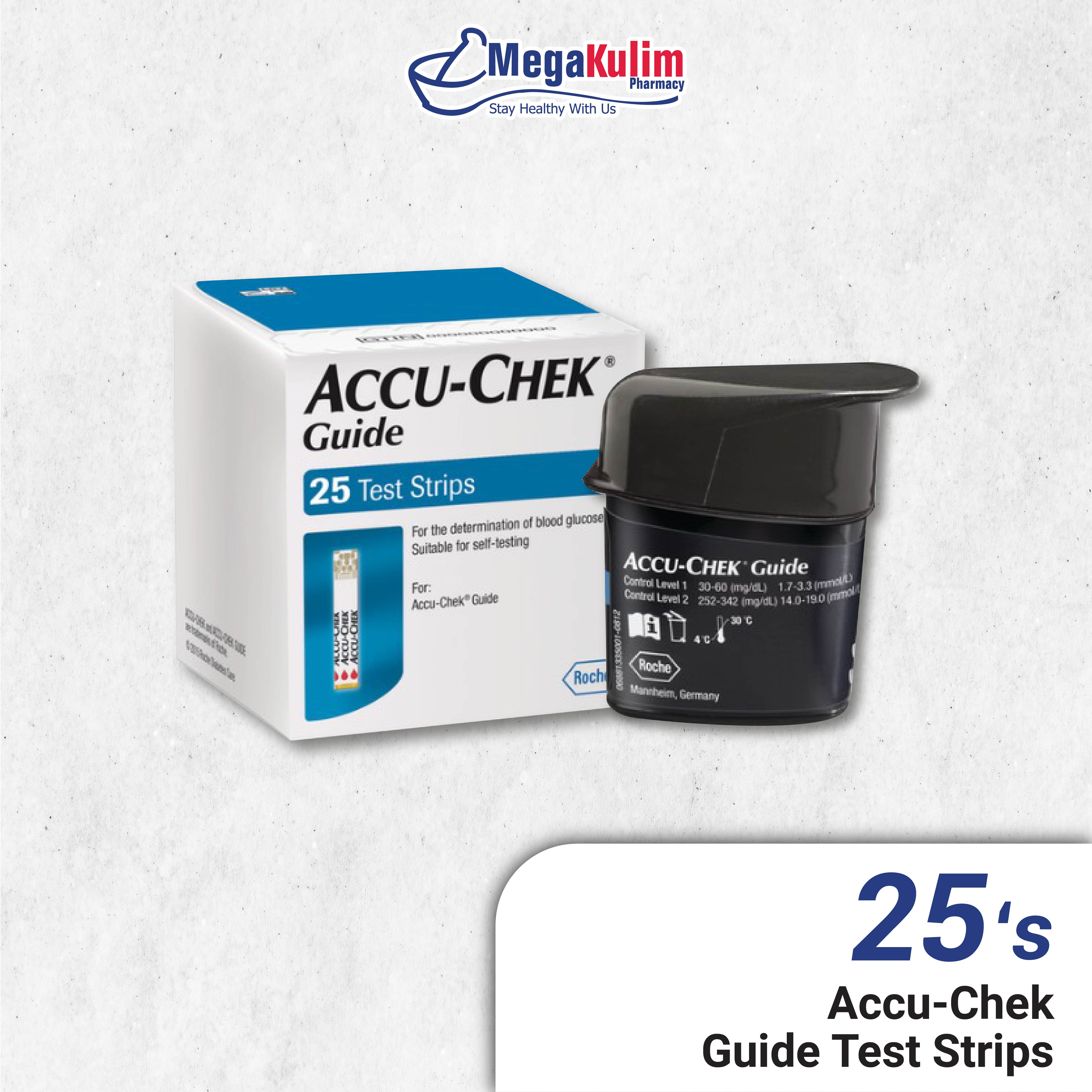 Accu-chek Guide Test Strip (25's) | Lazada