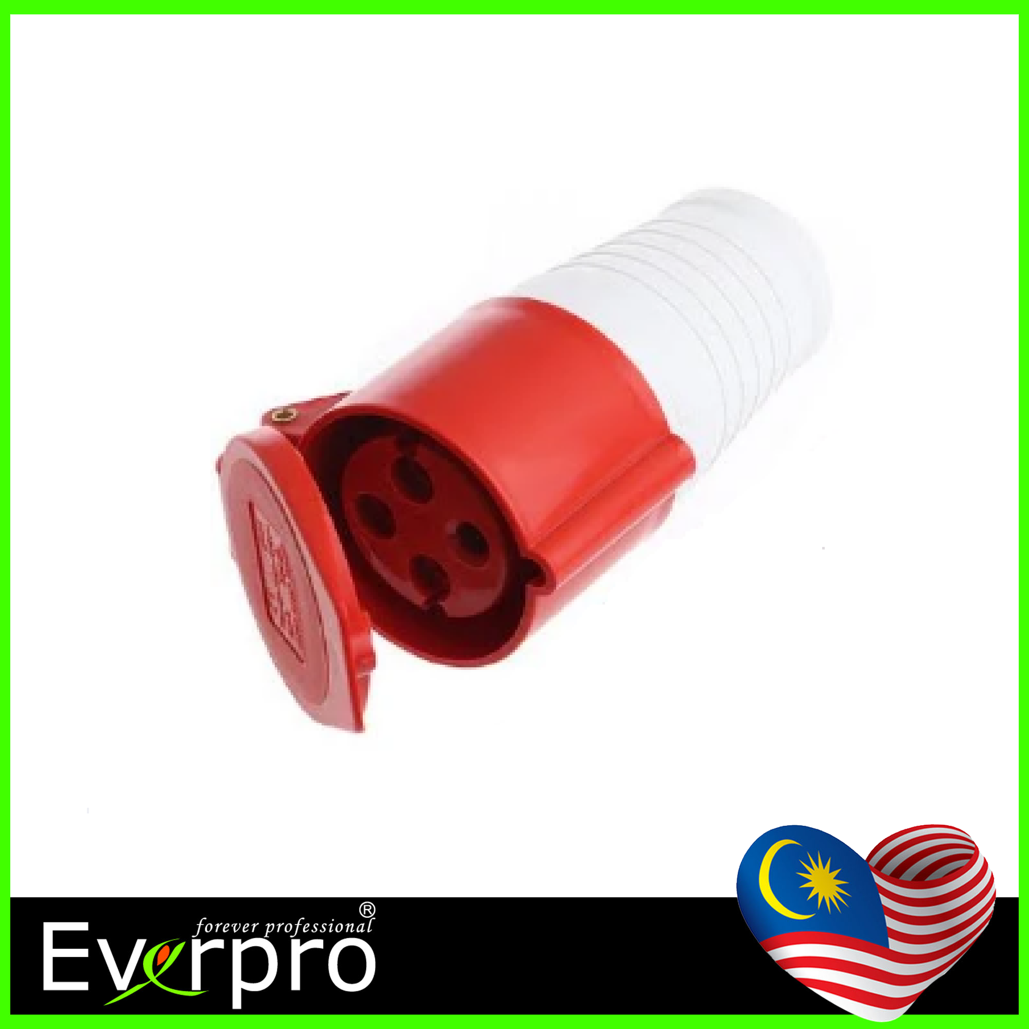 CEE 240V 16A 4 Pin Industrial Site Plug And Sockets Male/Female | Lazada