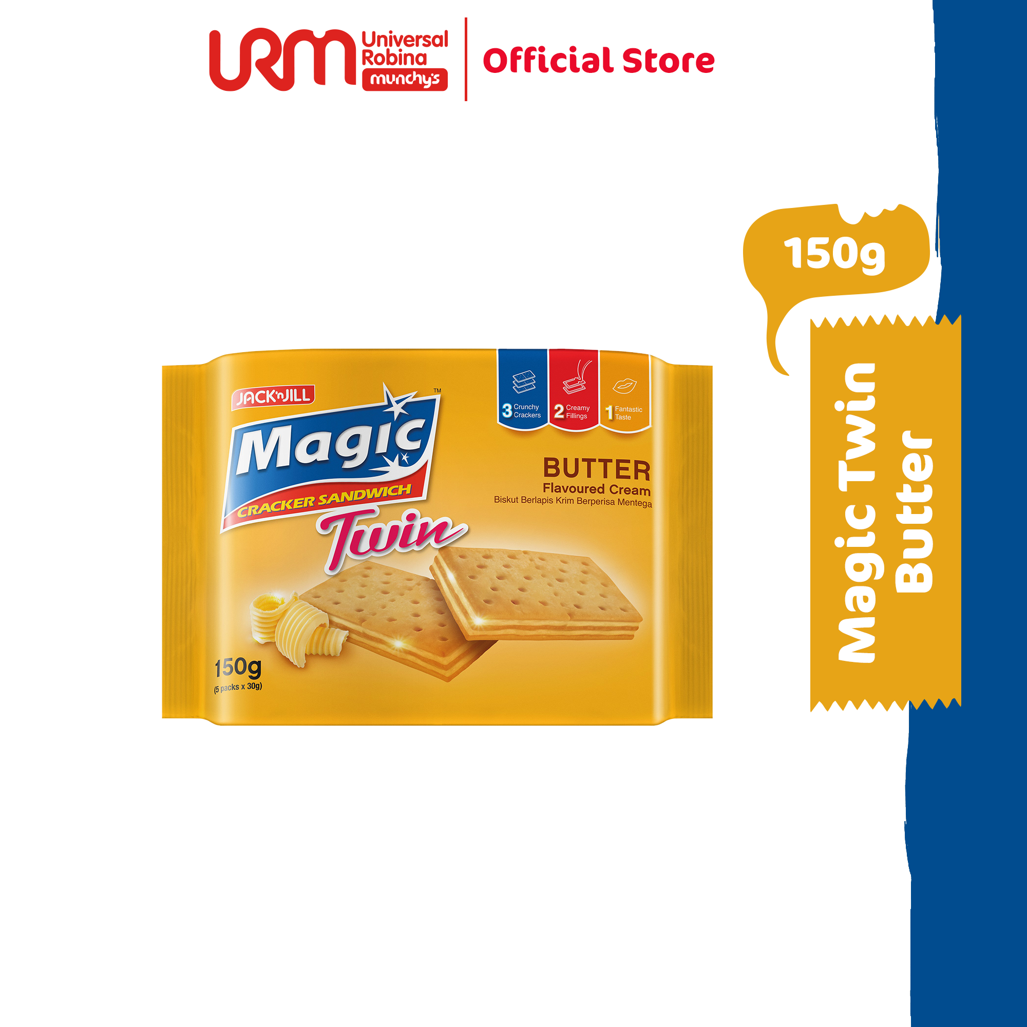 Jack 'n Jill Magic Twin Butter (150g) | Lazada