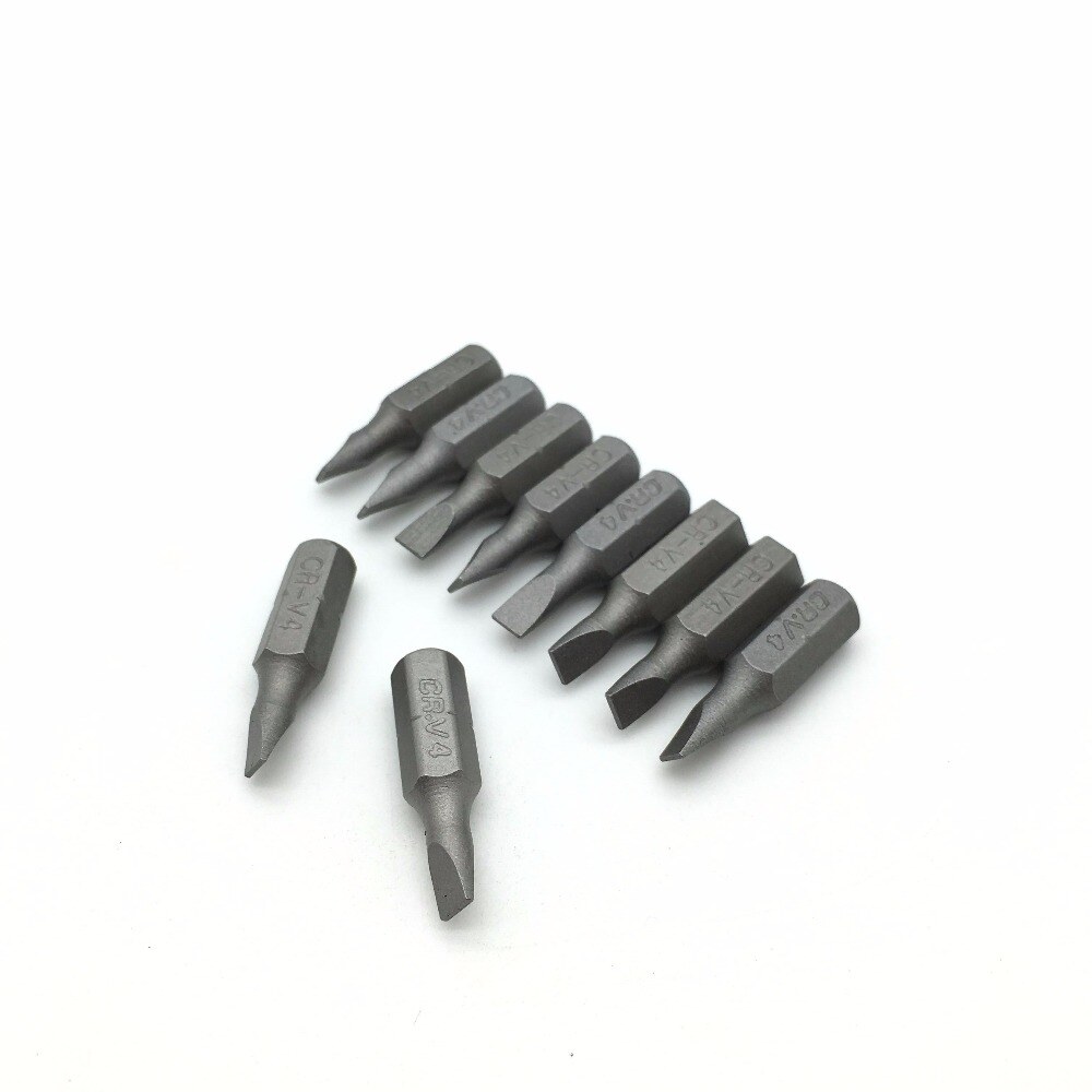 10Pcs 1/4 Quot; 25Mm Slotted Sl2 Sl3 Sl4 Sl4.5 Sl5 Sl5.5 Sl6 Sl6.3 Sl7ไขควงชุดซ่อมเครื่องมือแบน ...