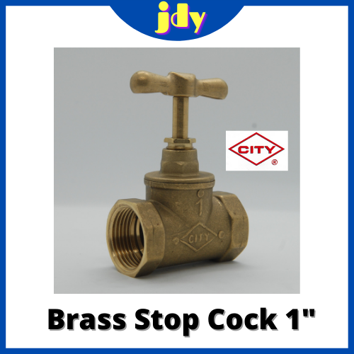 City Brass Stop Cock Stop Valve 1/2" 3/4" 1" | Lazada