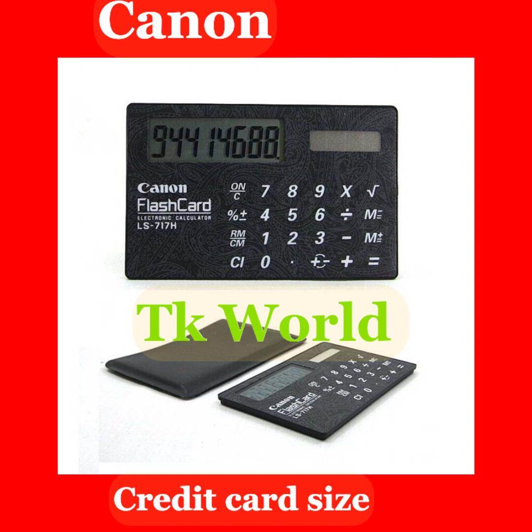 Canon Flashcard Electronic Calculator LS-717h | Lazada