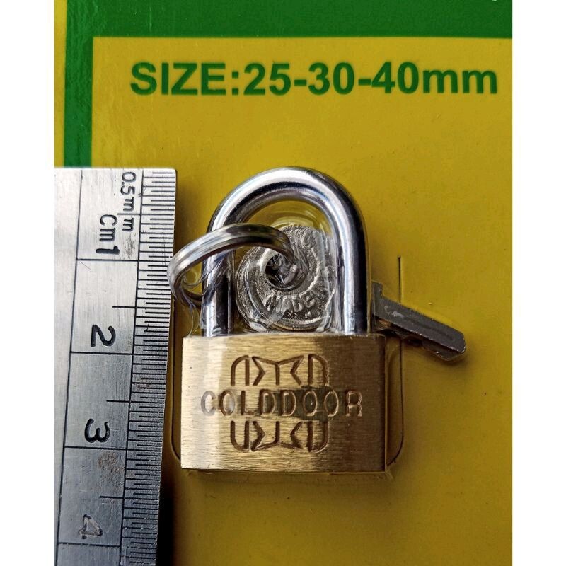 Brass Padlock Set 25mm 30mm 40mm | Lazada