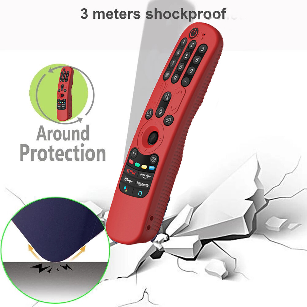 Yiuu ป้องกันกรณีซิลิโคนสำหรับ LG AN-MR21GC AN-MR21GA AN-MR21N Magic ...