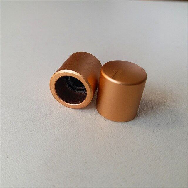 Aluminum Alloy Plastic Knob Cap Potentiometer Knobs 30*15Mm Black ...