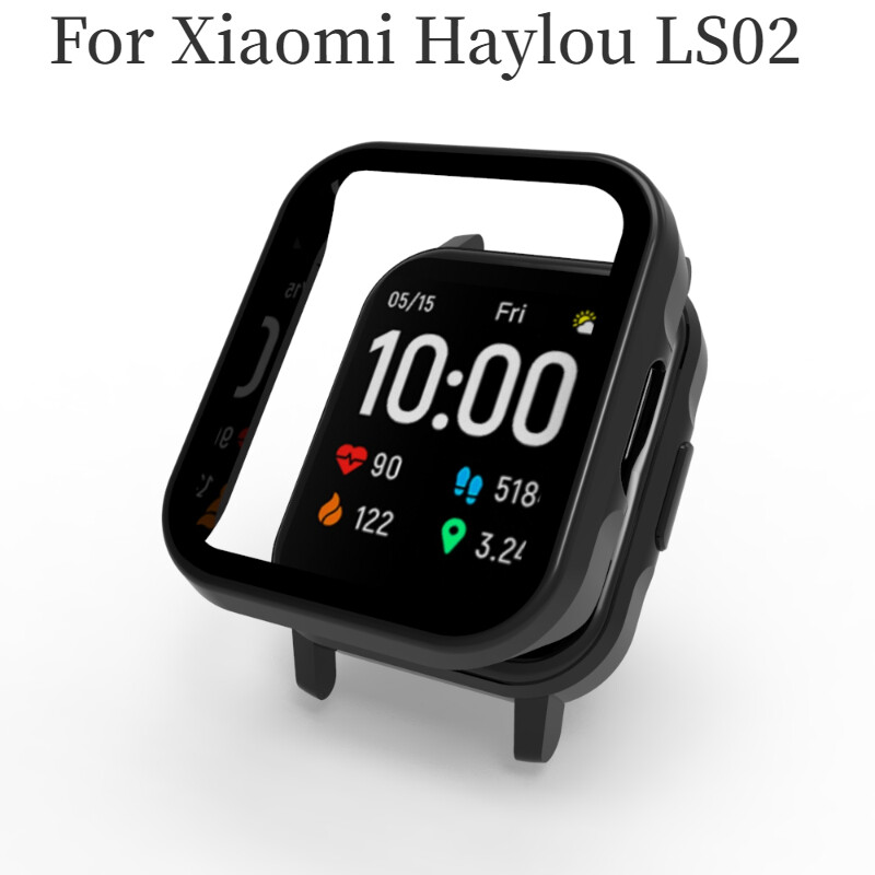 ฟิล์มกระจกเต็มหน้าจอขอบแข็ง,เคสกันกระแทกสำหรับ Xiaomi Haylou LS02 ...