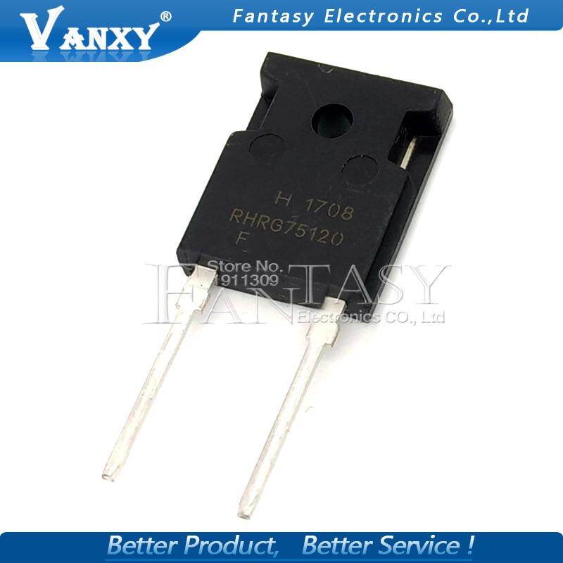 5pcs RHRG75120 TO-247-2 75120 TO247-2 75A 1200V - Open-source - ThaiPick