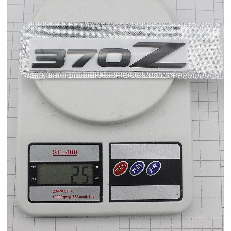 NEW Upgrade 1 X Metal 350Z 370Z Car Side Rear Emblem Badge Sticker ...