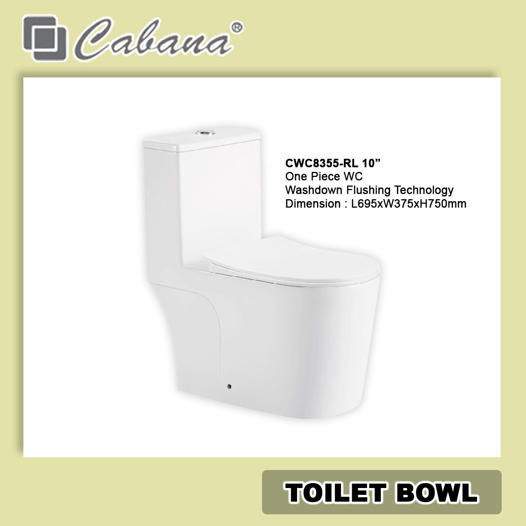 CABANA CWC-8355-RL One Piece/ WATER CLOSET Washdown/Washdown Flushing ...