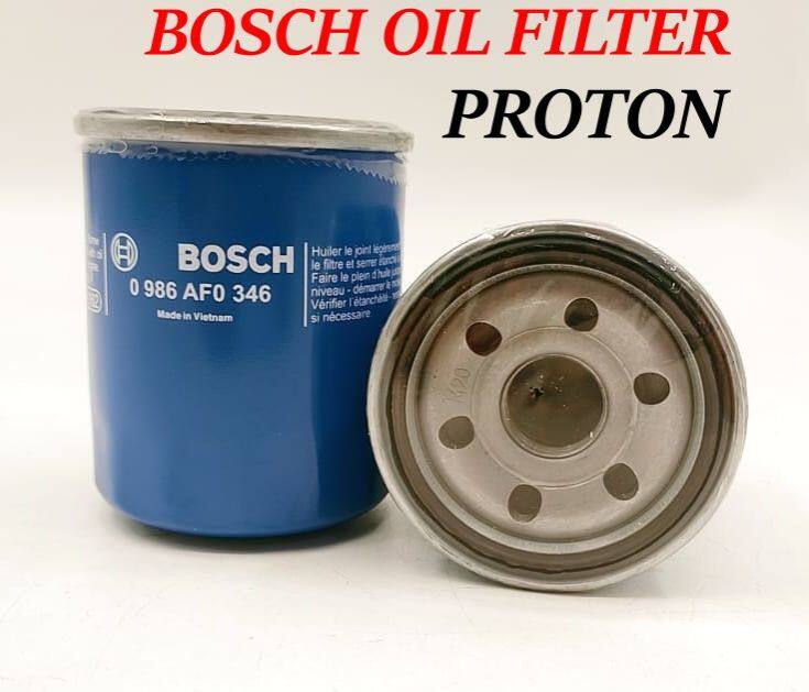 BOSCH OIL FILTER PROTON WIRA SAGA 12V SAGA BLM FLX IRIZ PERSONA EXORA ...