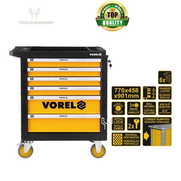 TH VOREL YT-58539 6 Drawer Tool Chest Only | Lazada