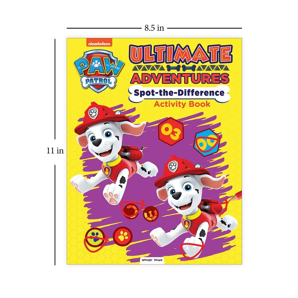 [SB] Mission Paw Patrol Word Search / maze / dot to dot / spot the ...