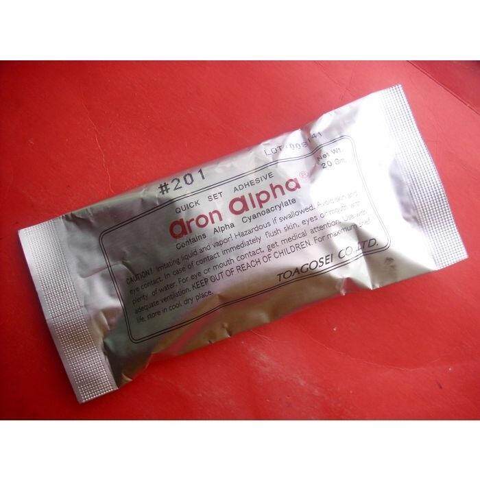 Aron Alpha Aron ส่งถุงกาว201 AA Chaoneng กาวแห้งเร็วพลาสติกโลหะ5ชิ้น - HRAVJX SHOP - ThaiPick