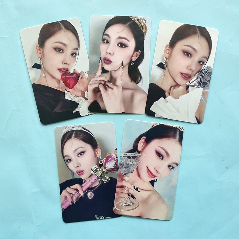 5pcs/set ITZY photocards CHECKMATE Ryujin Yeji collection card Postcard ...
