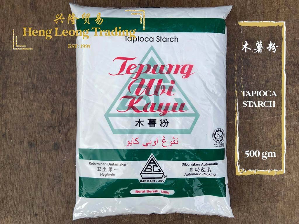 Tapioca Starch 木薯粉 Tepung Ubi Kayu Cap Kapal ABC l 500gm | Lazada