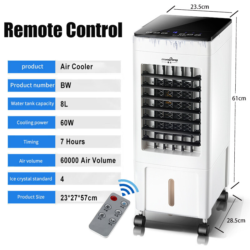 【3 Years Warranty】6L Air Cooler Aircond Box Fan 60W Energy Saving ...