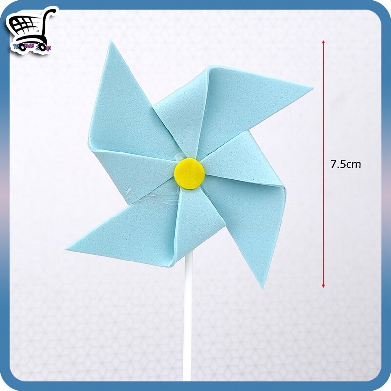 Eva Foam Windmill Happy Birthday Cake Topper Happy Birthday Cake ...