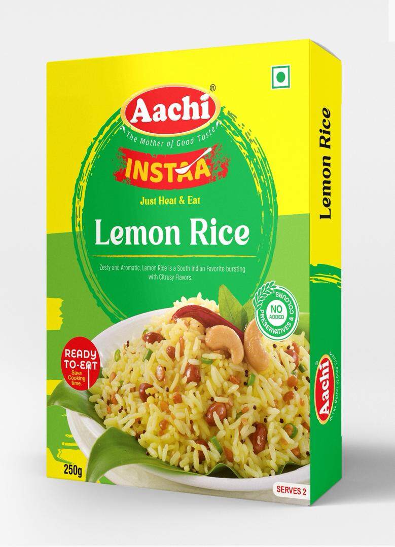 Aachi Ready To Eat Lemon Rice 300g | Lazada