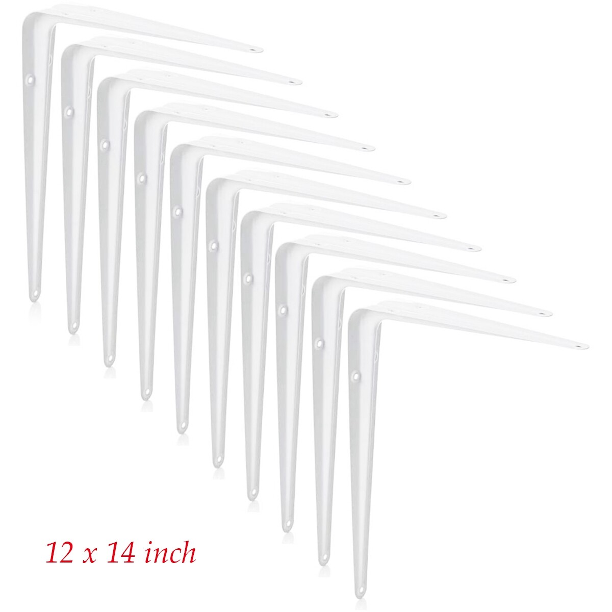 SHUORY Durable L Shape Wall Mounted Angle Easy Installing Space Saving ...