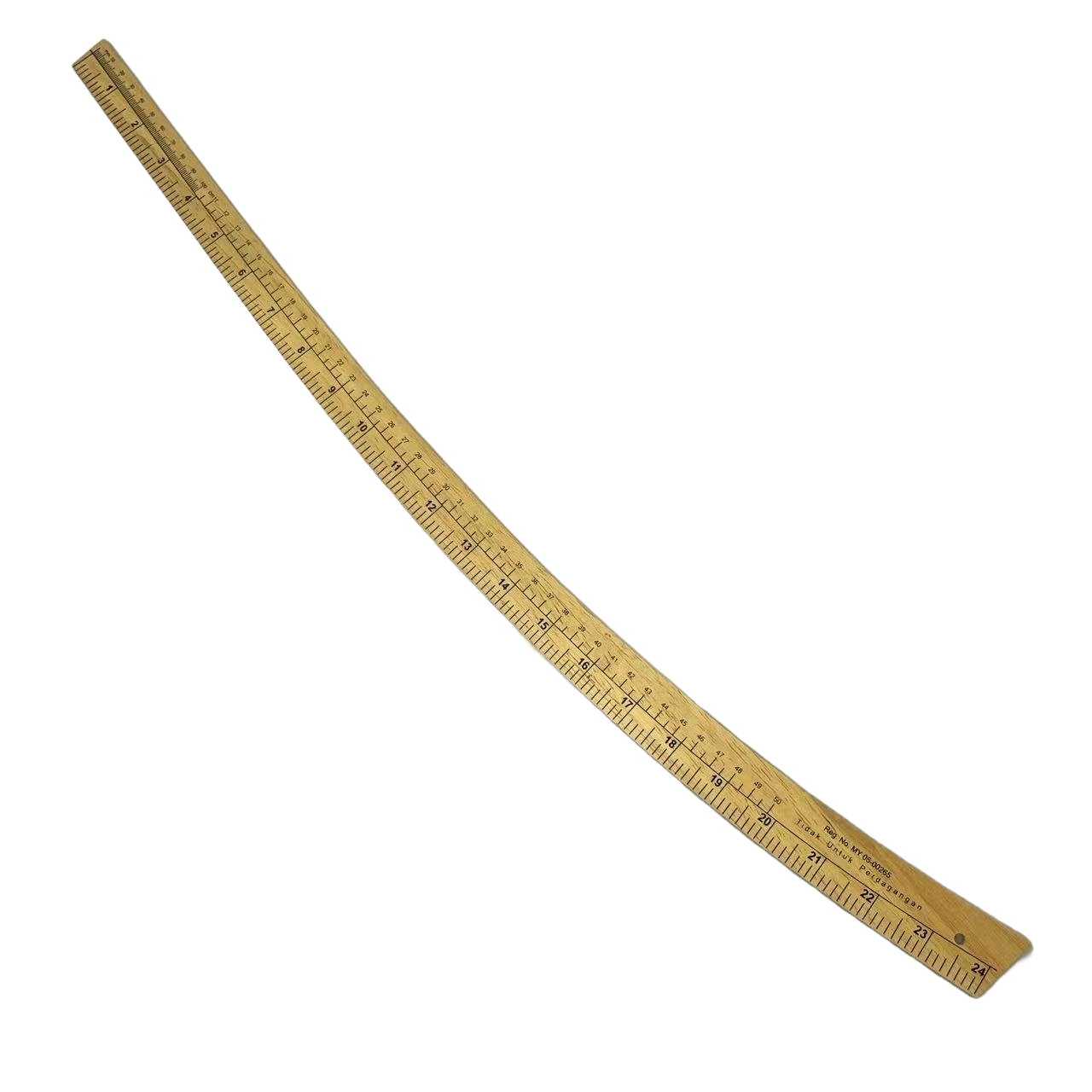 Straight Wooden Ruler / Curve Wooden Ruler | Pembaris Kayu Lurus ...